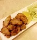 Fried Japanske kip mei Ginger is klear foar feed