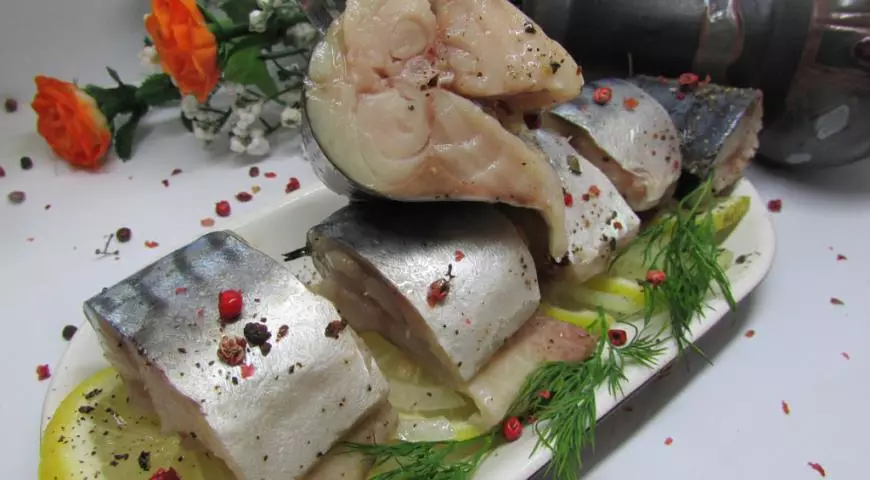 Marinated mackerel