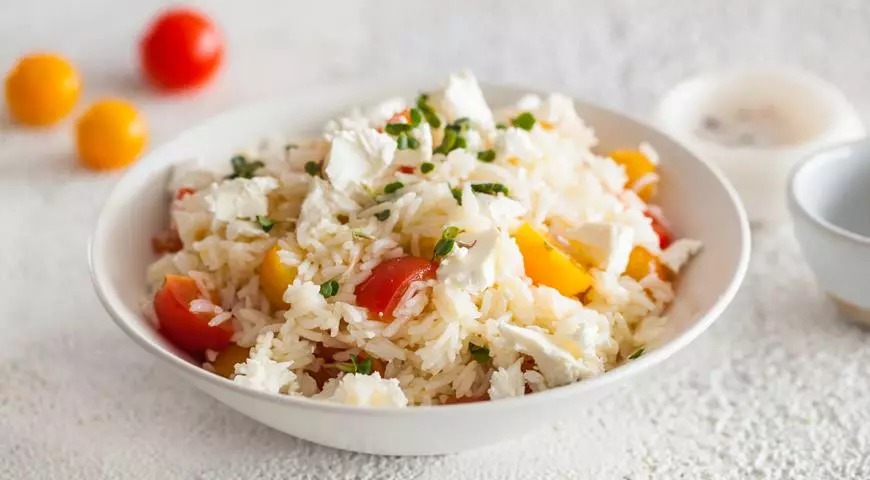 Rice C rajčica i feta sir