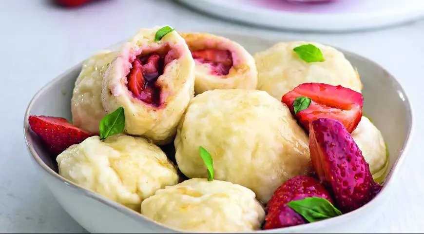 Dumplings con amorodos