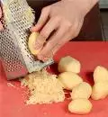 Recipe Cooking Foto: Dapîrê Potato di nav rûnê de, gav 2