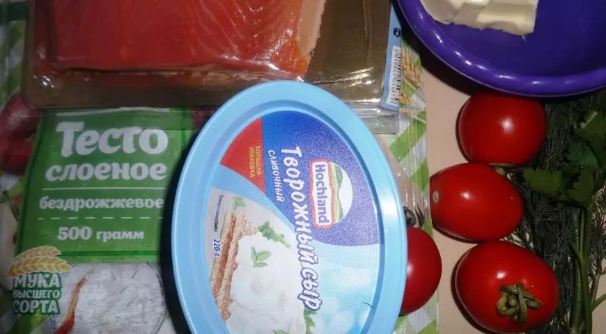 Förbered ingredienser för matlagningstårta