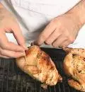 사진 요리 조리법 : 닭 기름으로 구운, 단계 5