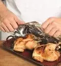 사진 요리법 : 닭 기름과 구운, 단계 6