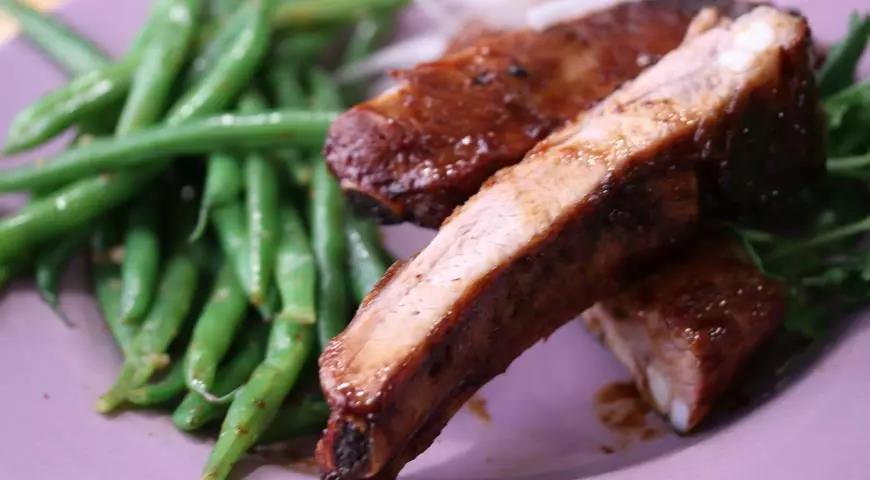 Pork ribs barbecue (simple and easy recipe)
