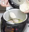Foto della preparazione della ricetta: zuppa di pesce con aneto in un fornello lento, passo №4