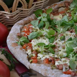 Pinza à légumes avec jambon