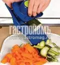 عکس پخت و پز عکس: COD با سبزیجات در مبدل، مرحله 1