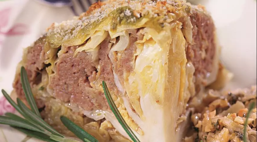 Jong Cabbage Stuffed Lam