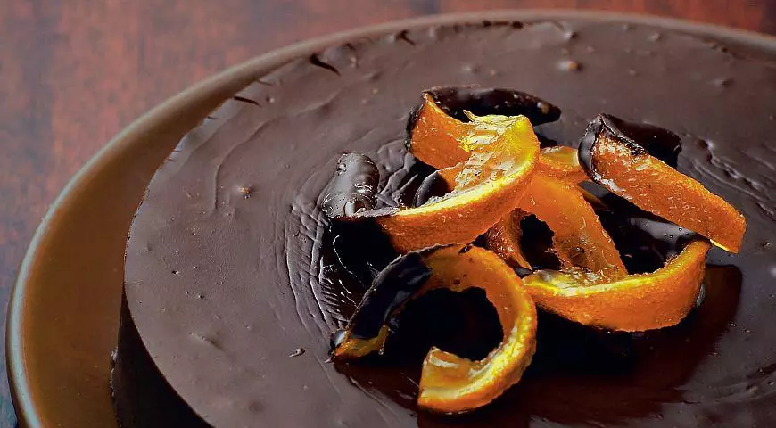 초콜릿 오렌지 케이크