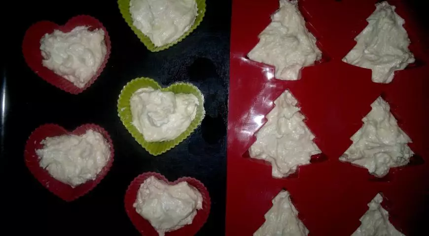 Stock foto kuka pepa: curd cupcakes ma mahaiyev, sitepu numera 5