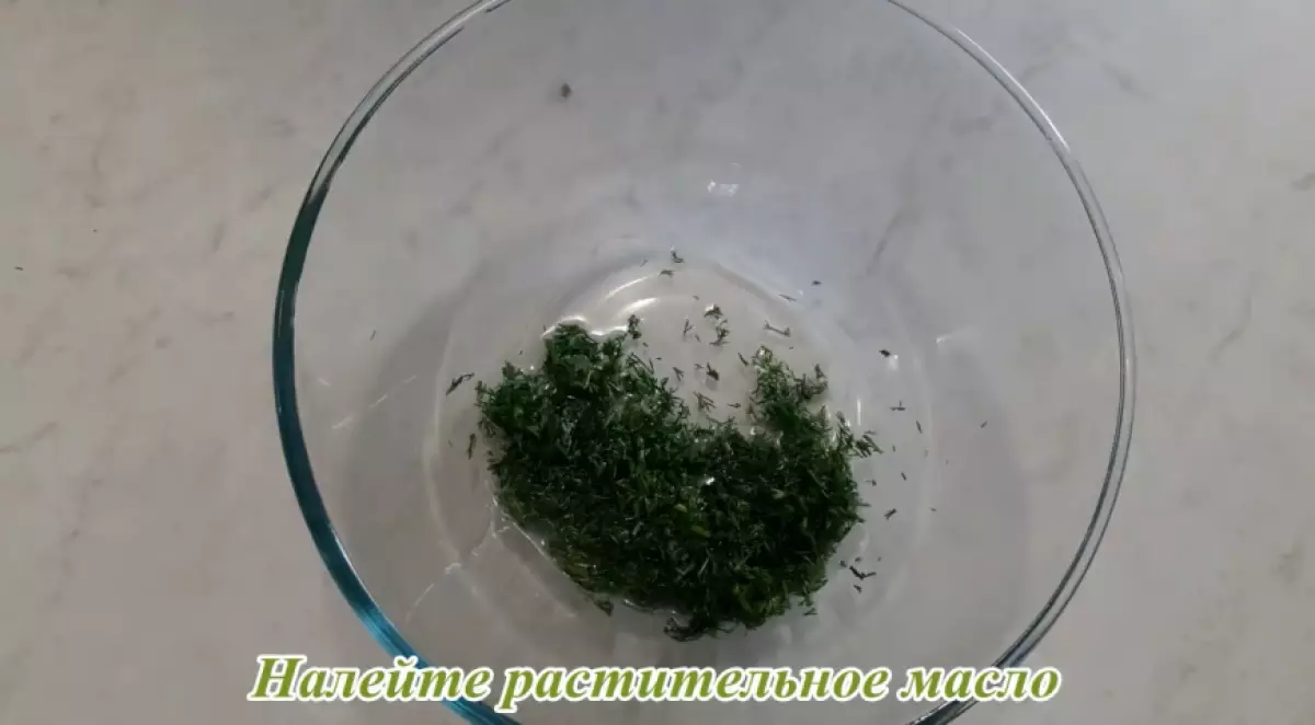 Foto de stock Receta de cocina: pampushki con ajo, paso №25