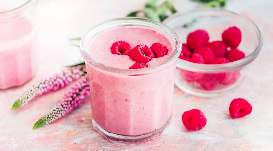 Berry kostky ledu a ranní smoothies