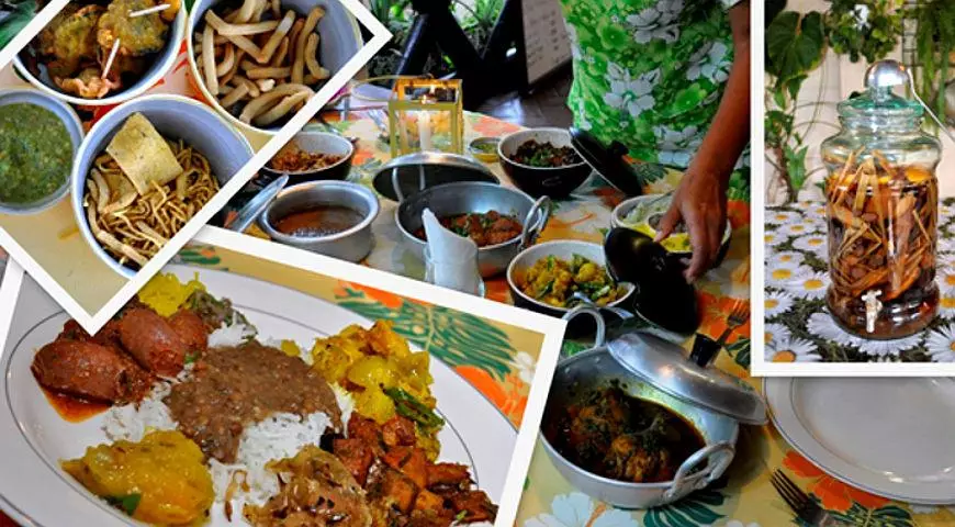 Creoolse keuken op het eiland Mauritius