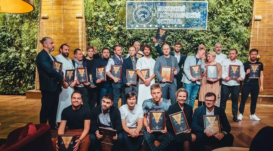 Restauranter-vindere af Moskva Gastronomisk Festival