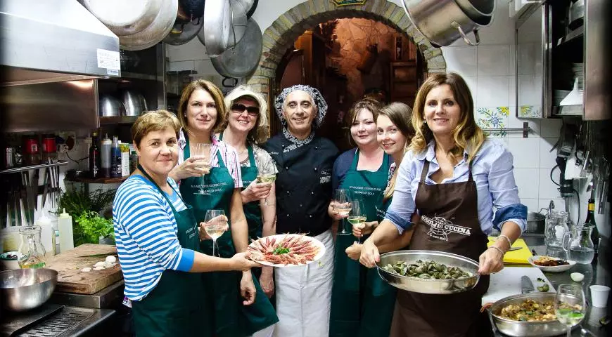 Lente in Italië: Sergey deel Culinary School