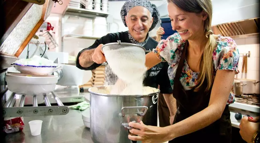 Primavera in Italia: Sergey Share Scuola di Culinaria