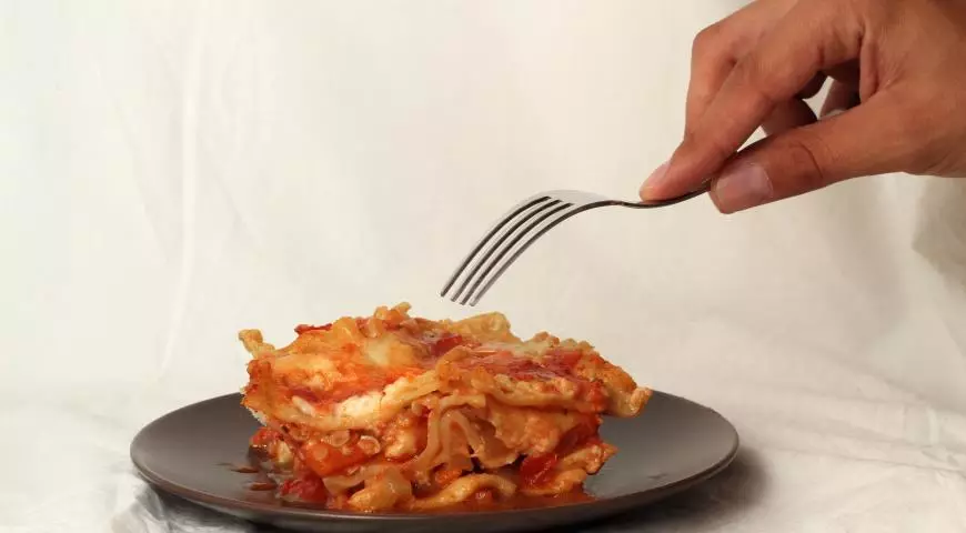 पकाने की विधि सब्जी Lasagna