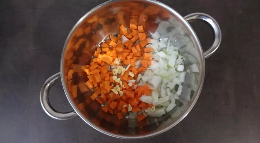 وصفة طبخ الصورة: حساء الذرة المعلبة، الخطوة رقم 1