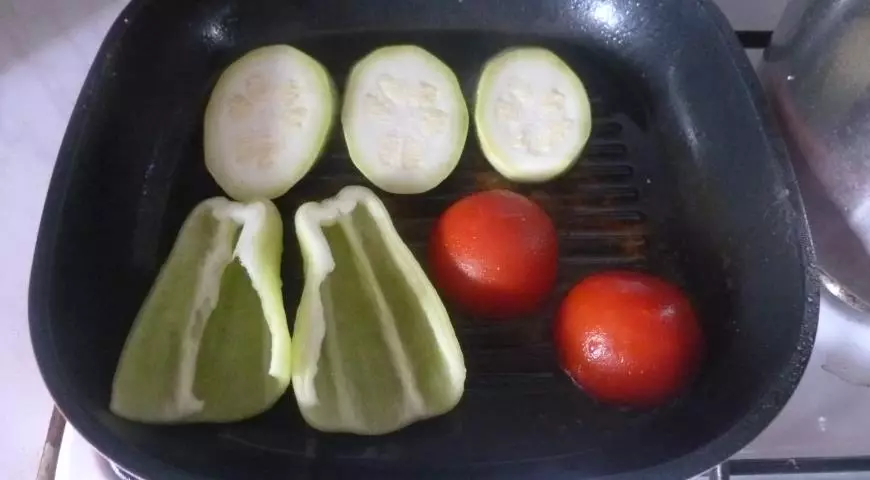 Frire grill légumes