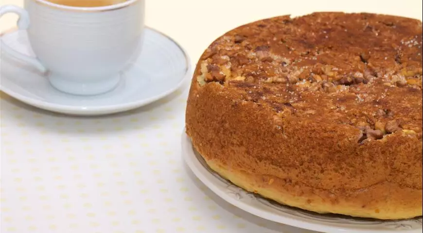 Cake receptas su graikiniais riešutais