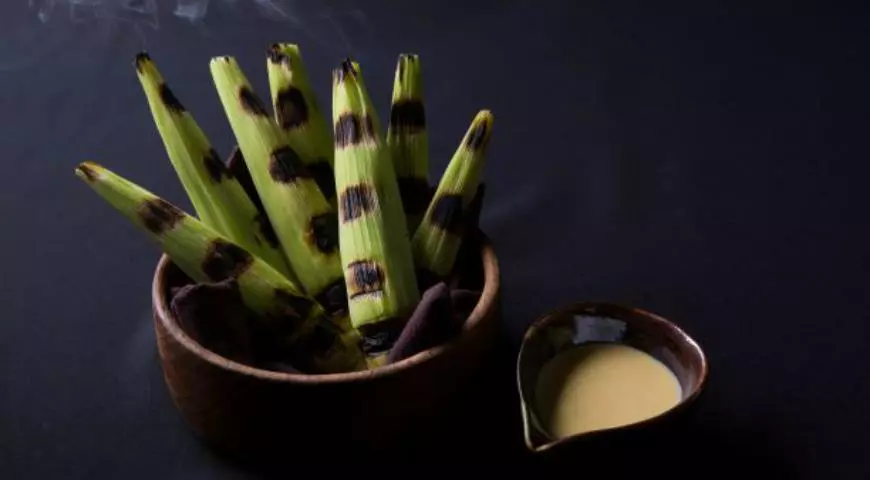 Jagung dengan susu jagung