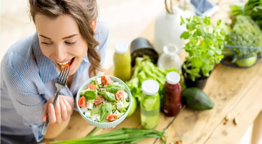 绿色，蔬菜和水果为美容和健康