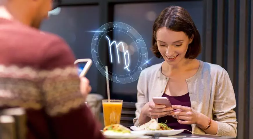 Girl in a restaurant