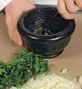Stock Foto kuhanje recept: janjetina s mladim češnjakom, korak 1