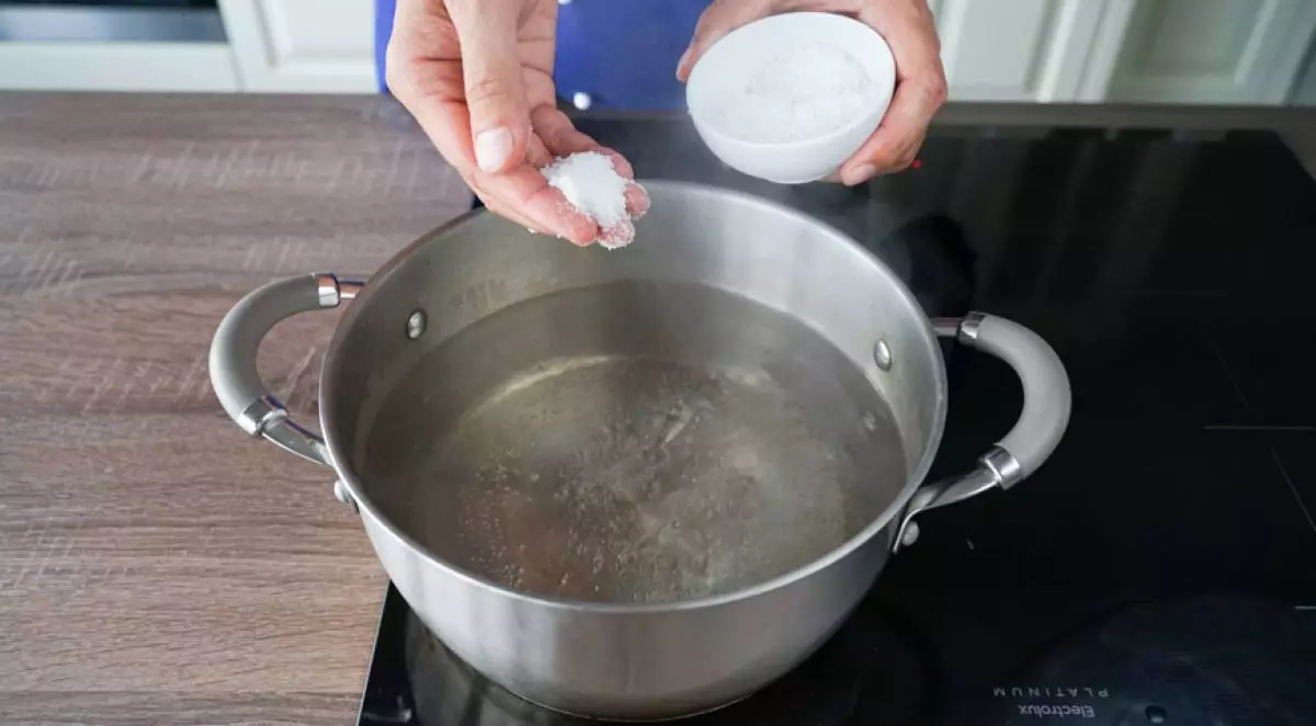 Foto de la preparació de la recepta: fideus de blat, recepta bàsica, número de pas 1