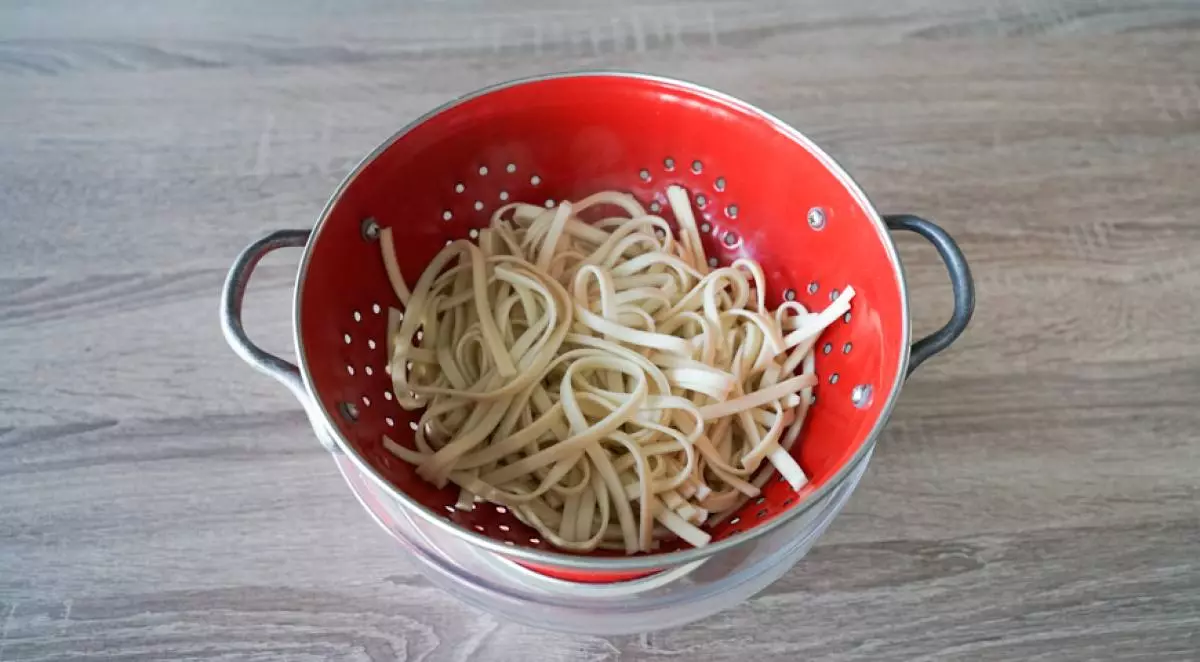 Photo Cocción Receta: Fideos de trigo, Receta básica, Paso No. 4