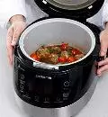 Stock Foto Cooking Recipe: Meatballs với cà chua trong một nồi nấu chậm, bước số 7