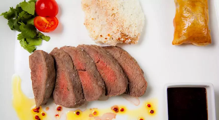 Beef Fillet გამომცხვარი მარილები 