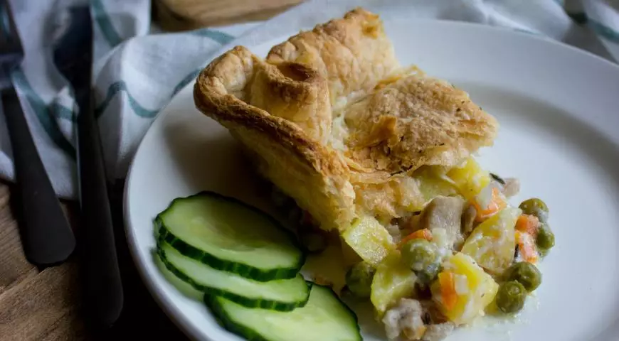 Lazy Chicken Tart voorbereiden