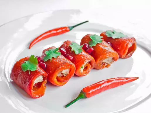 Pepper Rolls tare da cika