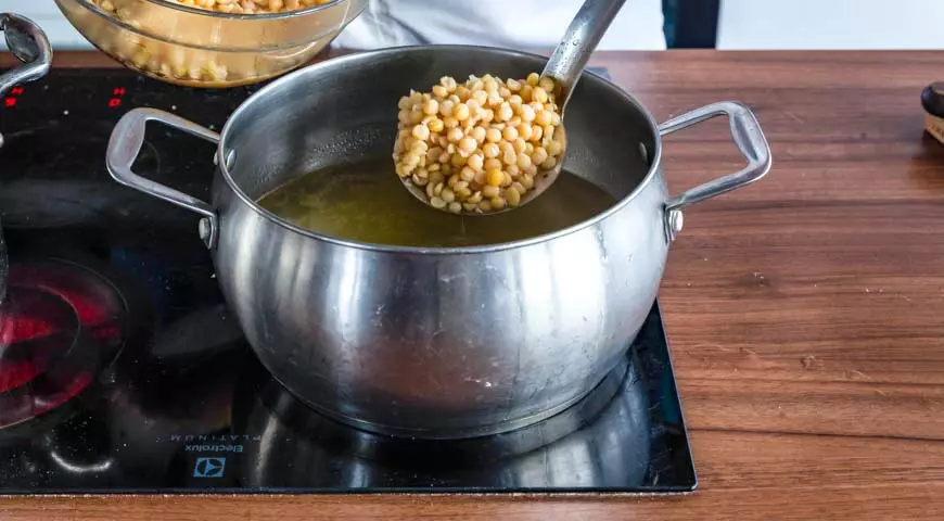 Soupe fumée de pois