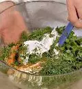 Stock Foto Cooking Recipe: Casserole zo záhrady zeleň, krok číslo 3