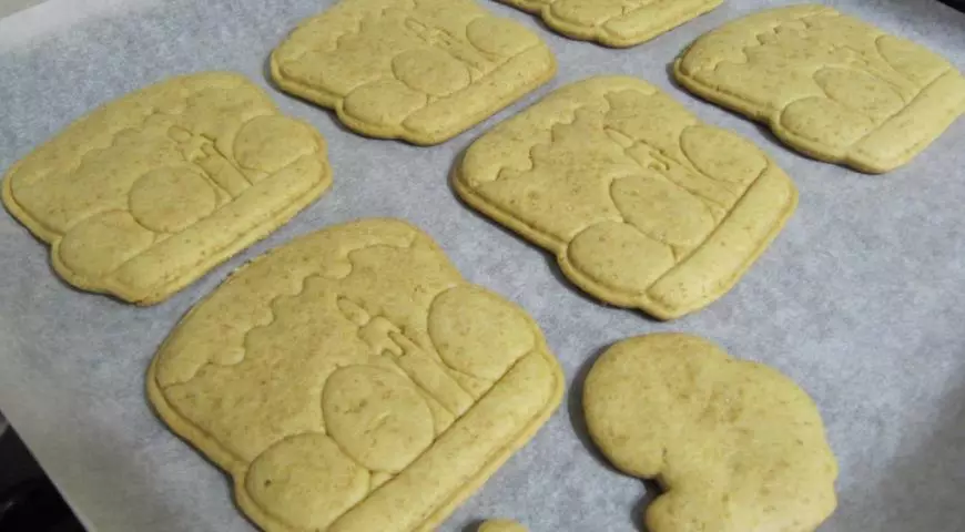 Fotosurat pishirish retsepti: Pasxa Asal Gingerbread, 6-qadam