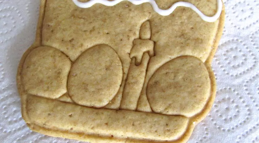 Ovqat pishirish retsepti: Pasxa Asal Gingerbread, 8-qadam