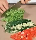 Foto vārīšanas recepte: boger elvis ar salātiem, 3. solis 3