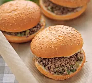 Sandwich Sloppy Joe, step-by-step recipe with photos